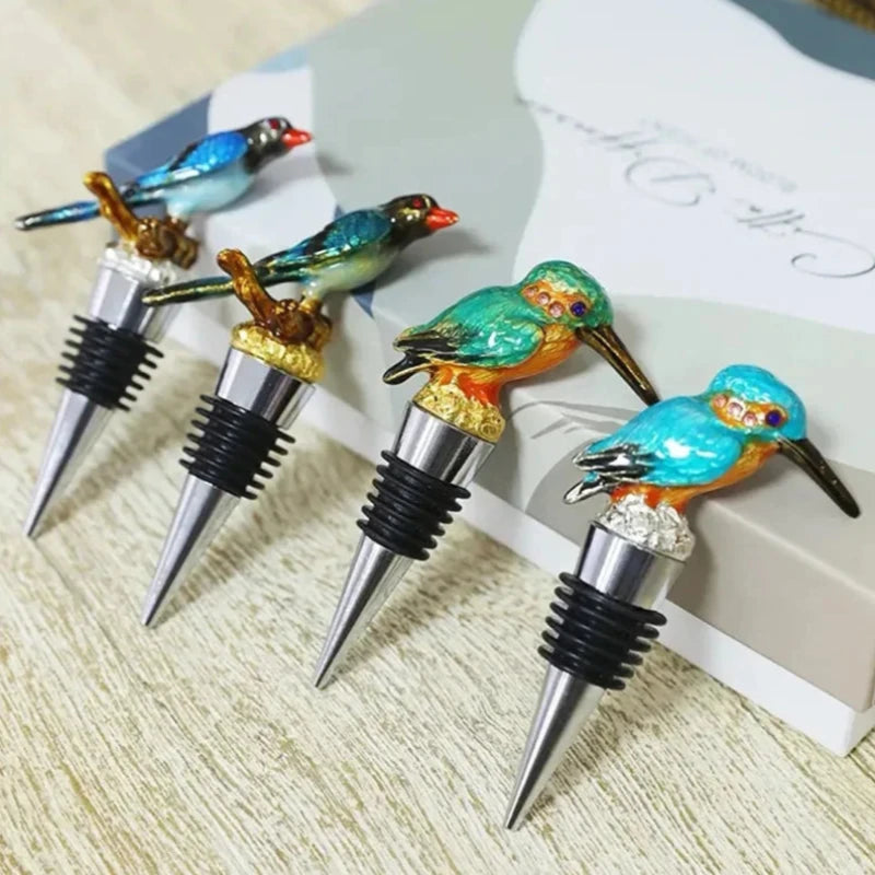 Bird Bottle Stopper – Decorative Wine Bottle Topper | Kiyo Home
